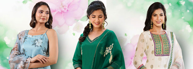 Day-to-Night Elegance: Gota Patti Kurta Suits for Every Occasion – Gillori