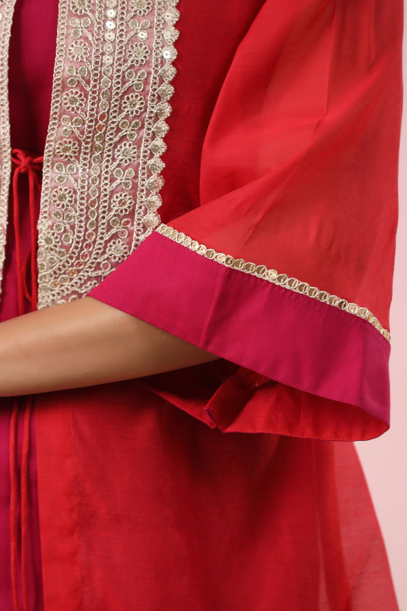 Laali Jacket Style Co-ord Set for Women – Gillori